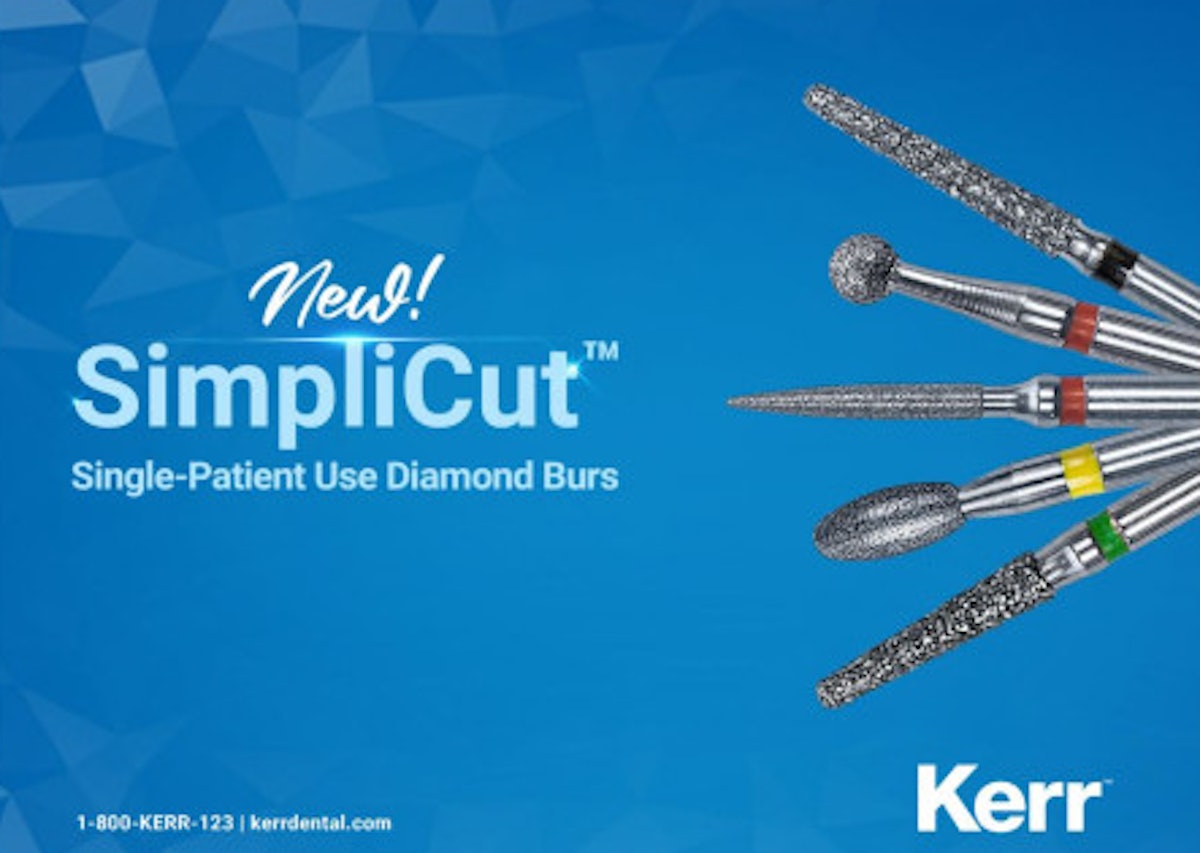 Kerr launches new diamond bur line | DrBicuspid.com