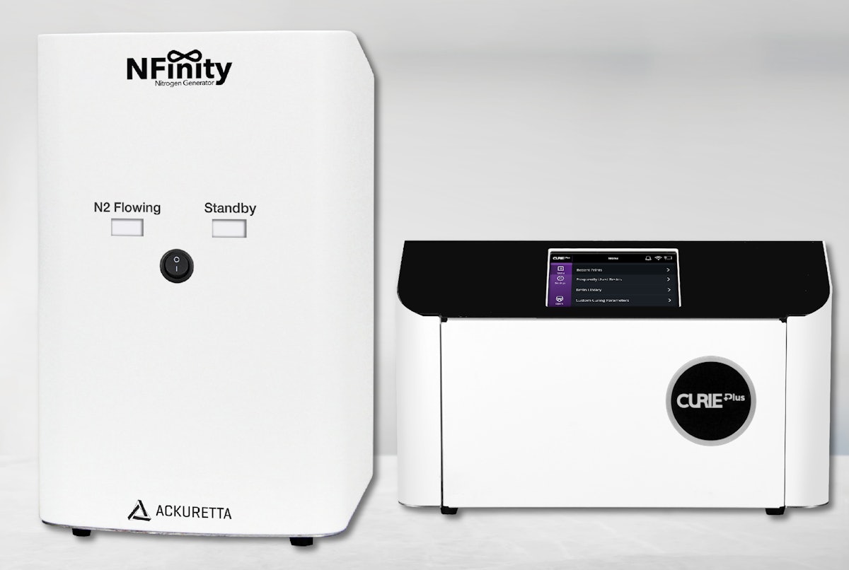 Ackuretta launches nitrogen generator for dental curing | DrBicuspid.com